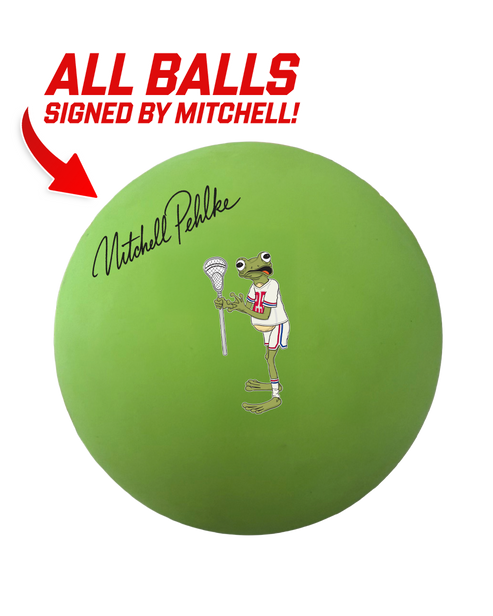 Lax Frog Autograph ball – Mitchell Pehlke