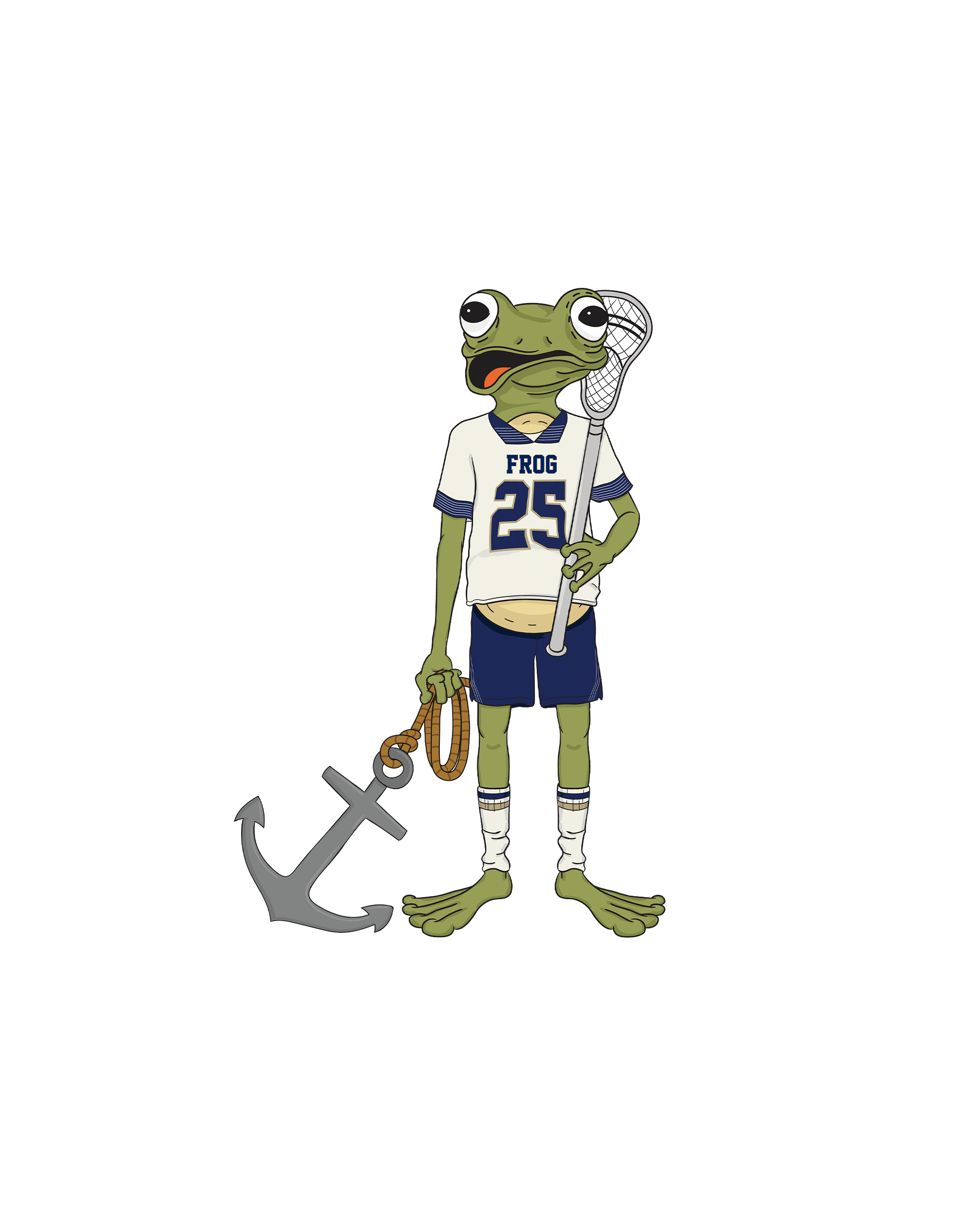 Admirals Frog Sticker – Mitchell Pehlke